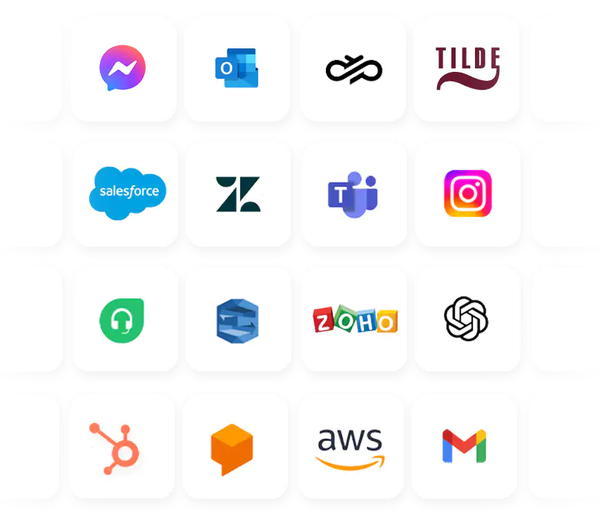 XCALLY Omnichannel Contact Center - Integrations